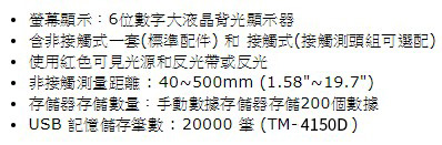 TM-4150 轉速計 | 12 轉速計 | 8-15 測量工具．噪音計．振動計．甲醛偵測器．一氧化碳．二氧化碳偵測．高．低頻電磁波偵測計 ...